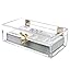 Transparent Acrylic Lockable Cash Box, Money Box for Cash, Money Holder ...