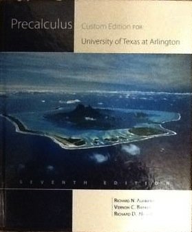 Precalculus Custom Edition UTA (Precalculus Seventh Edition): U ...