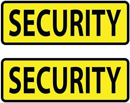 Amazon.com: Security Officers Magnetic Signs for Vehicles Trucks, SUV ...