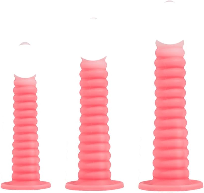 Amazon | Tsukitoy アナルプラグ シリコン 初心者 細いあなるぷらぐ アナル拡張 螺旋状 吸盤付きアナルビーズSMプレイグッズ -3点セット | Tsukitoy | エネマグラ