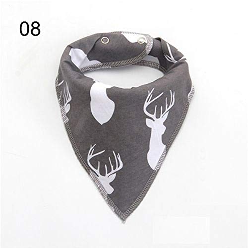QUETA Baby Saliva Towel Baby Bib Cartoon Scarf Cotton Double Layer ...