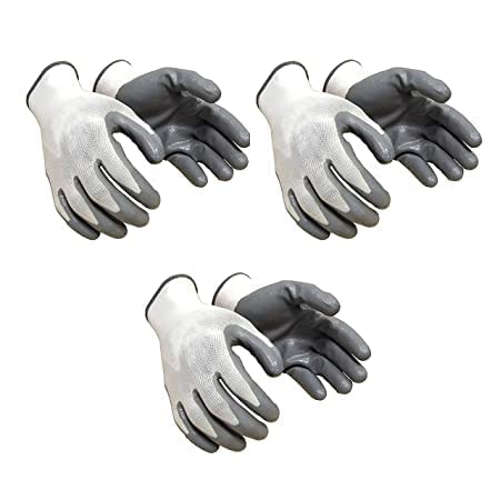 RK Trends Nitrile Coated Hand Gloves Safety Anti Cut Resistant ...