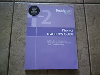 ReadyGEN Phonics Teacher's Guide Grade 2: Pam Allyn,Elfrieda H. Hiebert ...