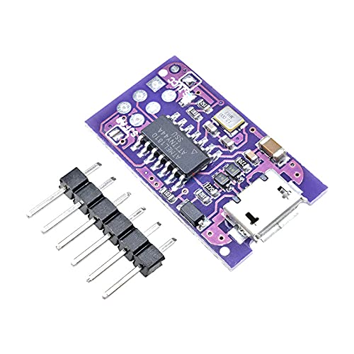 Módulo programador micro USB AVR ISP ATtiny44 ATTiny45 ATTiny85 USBTinyISP para Arduino IDE ...