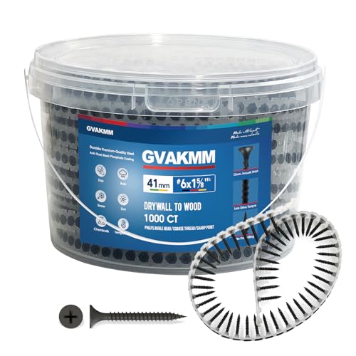 5 Best Drywall Fasteners | Phosphate or Black Oxide Fasteners