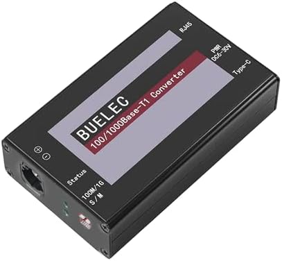BUELEC 100/1000Base-T1-TX-HMDT Automotive Ethernet Media Converter ...
