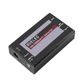 BUELEC 100/1000Base-T1-TX-HMDT Automotive Ethernet Media Converter ...