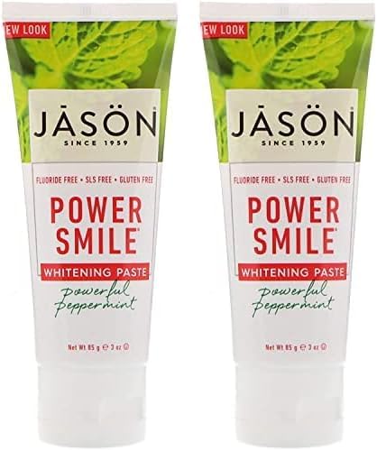 Amazon.com : Jason Powersmile Whitening Fluoride-Free Toothpaste ...