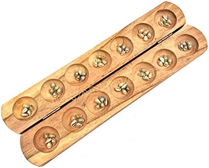 Buy Ancient Living Handicrafts Vamana Guntalu/Pallanghuzi/Mancala ...