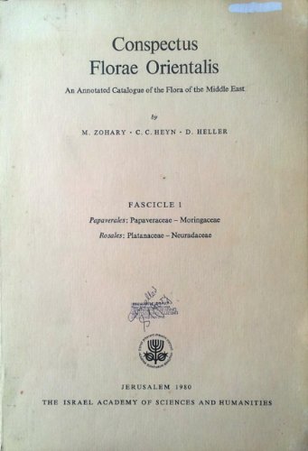 Amazon | Conspectus Florae Orientalis: Papaverales - Papaveraceae ...