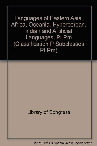 Amazon.com: Languages of Eastern Asia, Africa, Oceania, Hyperborean ...