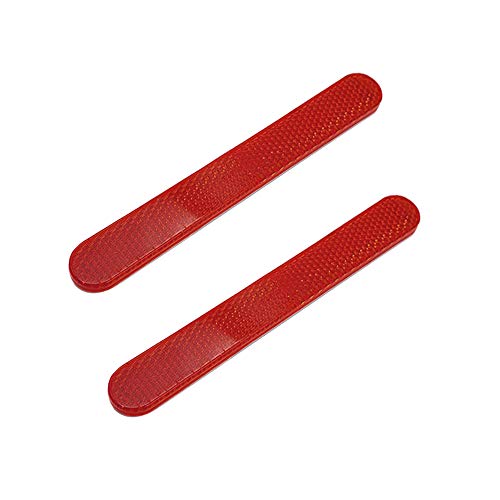 Snapklik.com : Stick-on Rectangular Reflectors - Safety Spoke ...