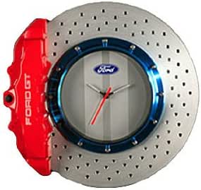 Amazon.com: AUTOart 40017 AUTOart Design: Racing Brake Disc Clock, Red ...