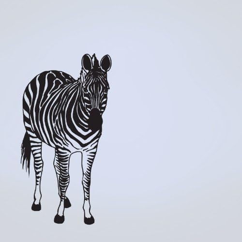 Vinyl Wall Decal Sticker Zebra: Wall Decor Stickers: Amazon.com: Tools ...