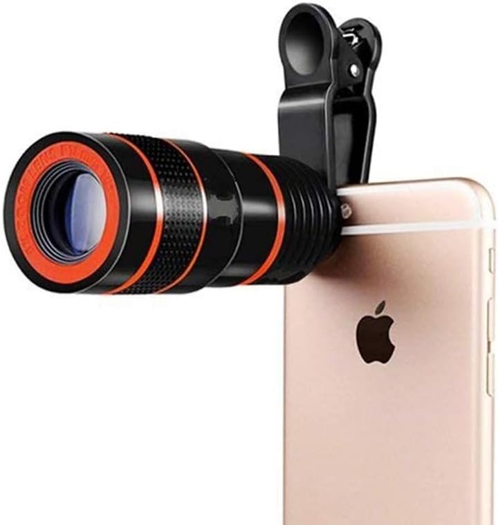 Drumstone 12X Zoom Telescope Lens Kit for Mobile Camer with DSLR Blur ...