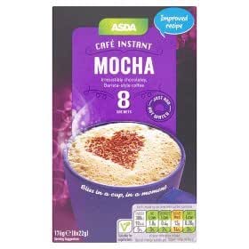 Amazon.com : Asda Cafe Instant Mocha Coffee 8 Sachets : Grocery ...