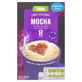 Amazon.com : Asda Cafe Instant Mocha Coffee 8 Sachets : Grocery ...