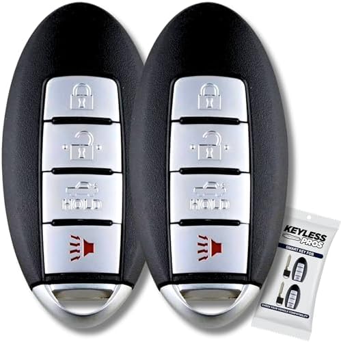 Amazon.com: KeylessPros 4-Button Smart Keyless Entry Remote Key Fob ...