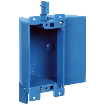 Carlon B117RSW Work Outlet Box, 1 Gang, 3.64-Inch Length by 4.07-Inch ...