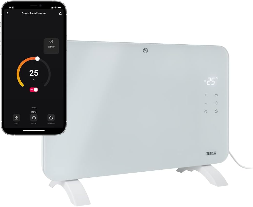 Princess connected electric heater - Convection heating - Manual, app ...