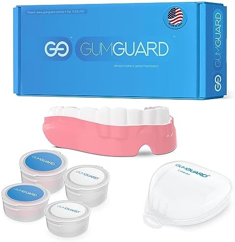 Amazon.com: GumGuard PRO Denture Mouthguard Set - Soft, Customizable ...