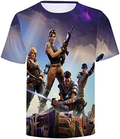 Fortnite T-Shirts Fortnite Sublimation Tshirts Print Funny T-Shirt ...