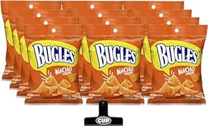 Amazon.com: Bugles Snack Size, Nacho Cheese Flavor, 0.87 oz Bags (Pack ...