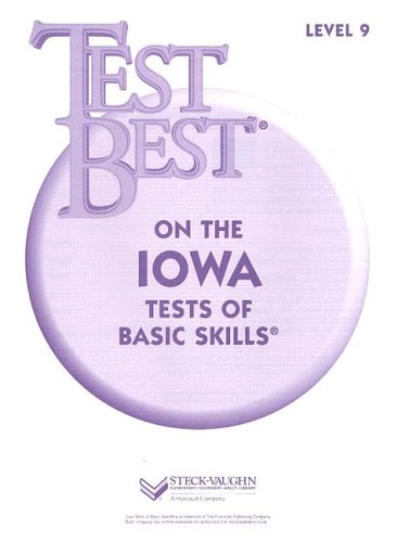 Test Best ITBS: Test Workbook Grade 3 (Level 9) (0811428605) | Amazon ...