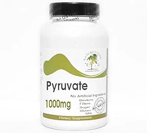 Amazon.com: Pyruvate 1000mg ~ 200 Capsules - No Additives ...