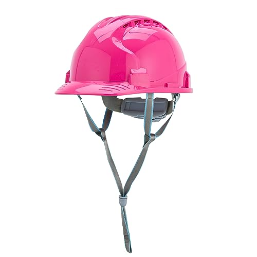Snapklik.com : Pink Hard Hat Vented Cap Style Pink Safety Helmet 4 ...