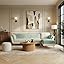Nuvola Air Latex Fabric Sofa | L Shaped Sofa | Modern Buttonless Tufted ...