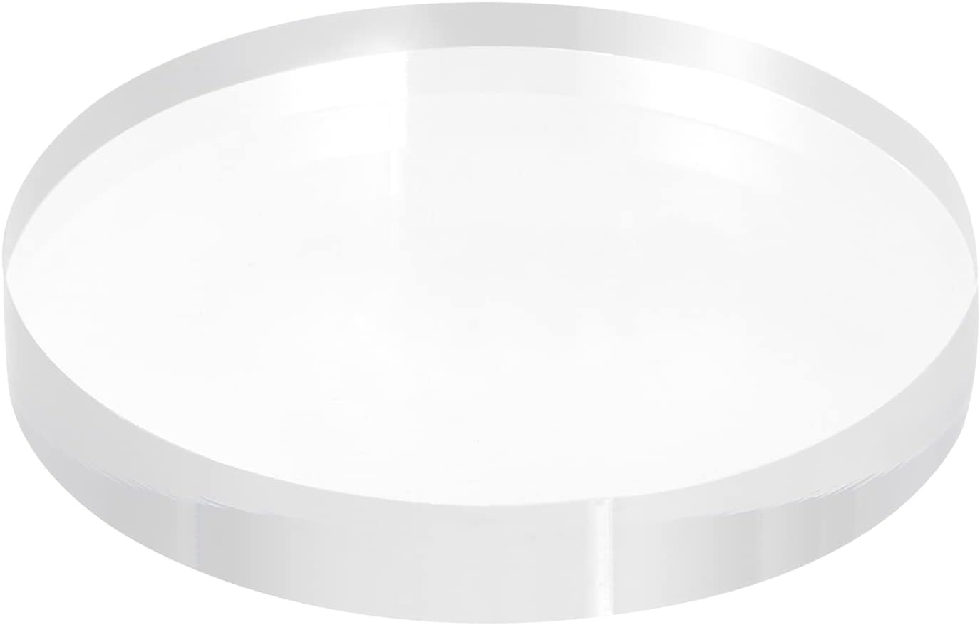Amazon.com: MECCANIXITY Clear Acrylic Solid Cylinder Round Display ...
