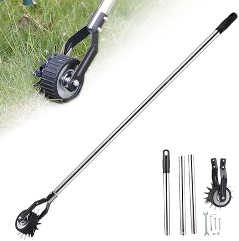 Eadwiella Lawn Edging Tool, Stainless Steel Lawn Edger, 39 Inch Edging ...