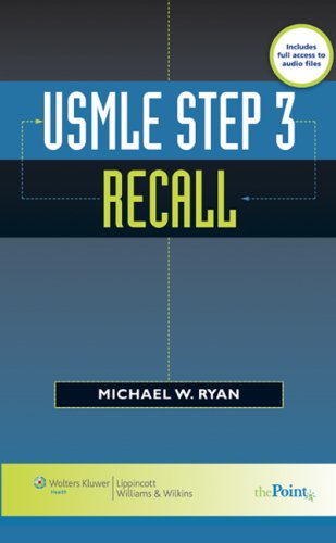 USMLE Step 3 Recall (Recall Series): Ryan, Michael W., M.D ...
