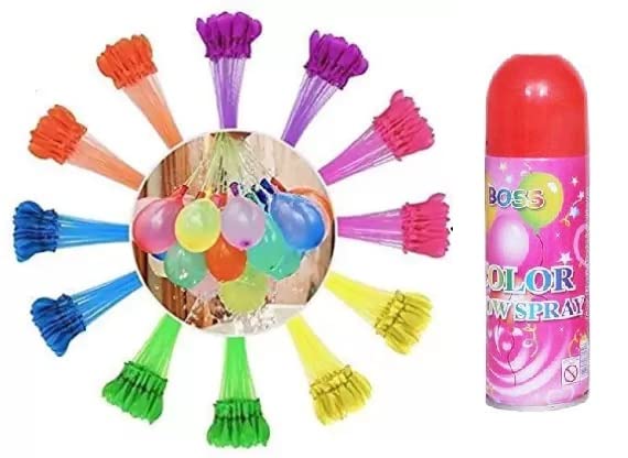 AAMRKOOT Holi Magic Bunch Water Balloon Kit - Fill & Tie in 60 Second ...
