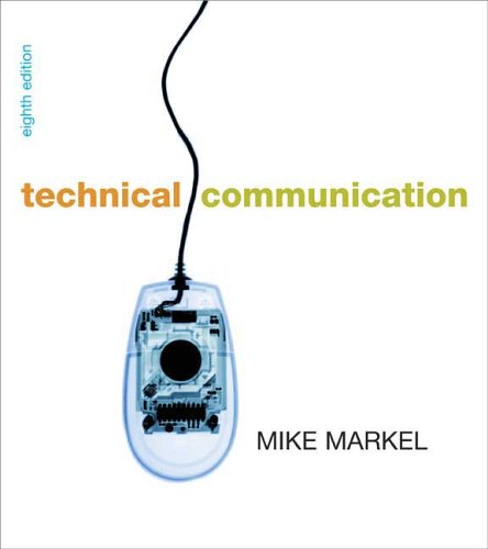 Amazon.com: Technical Communication: 9780312441975: Markel, Mike: Books
