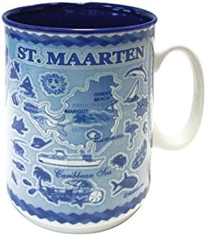 Amazon.com: Rockin Gear Mug Aruba Souvenir Gift Coffee Cup Antique ...