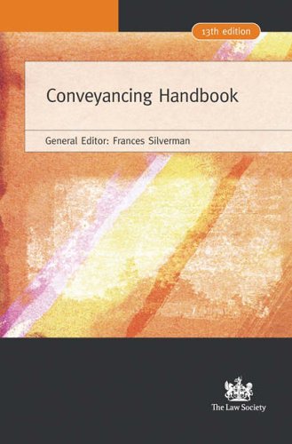 Conveyancing Handbook: Amazon.co.uk: Silverman, Frances: 9781853285585 ...