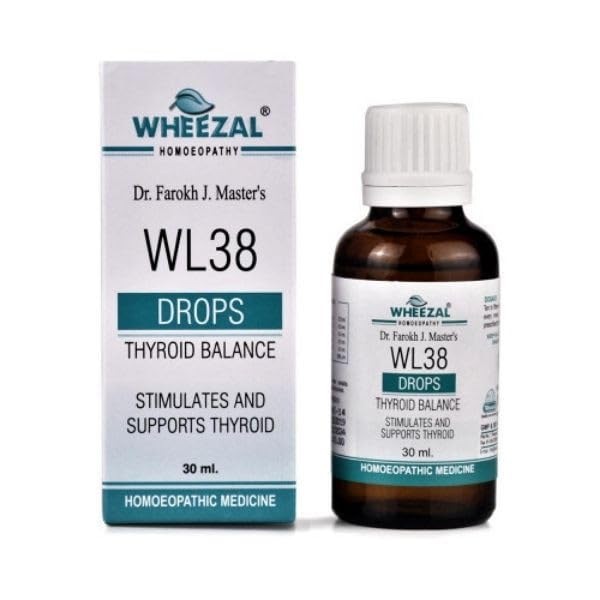 Buy WL DROPS NO 38 THYROID BALANCE DROPS 30 ML WHEEZAL Online at Low ...
