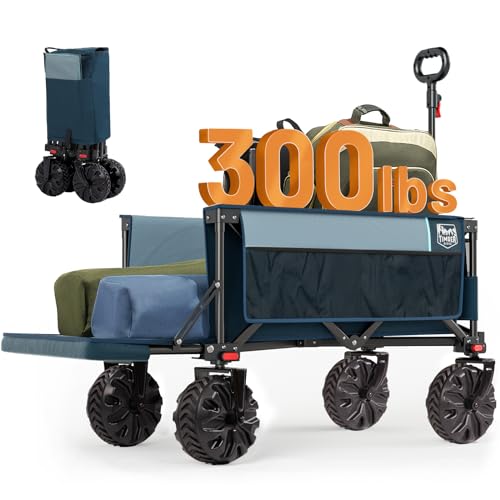 TIMBER RIDGE 47" Extra Long Collapsible Folding Wagon REVIEW - Lim Team