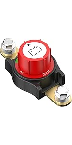 Amazon.com: Side Post Battery Disconnect Switch, On/Off 12-48V Side ...