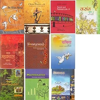 NCERT Class 7 Textbooks - All Subjects English Medium (Set of 9 Books ...