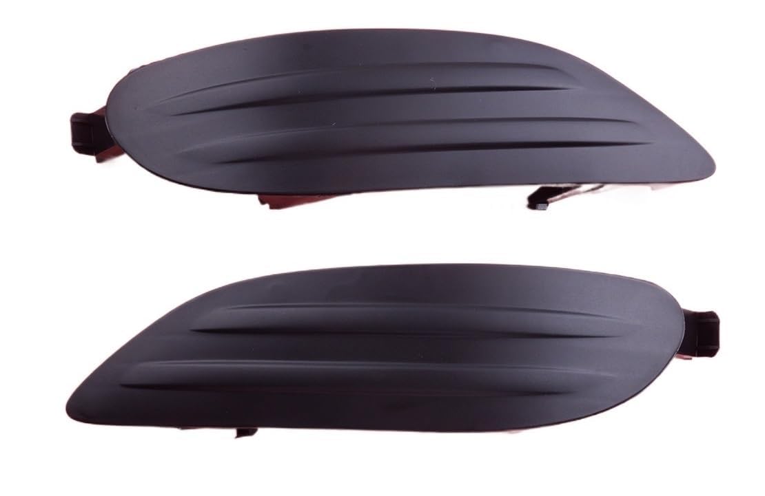 Automotive Bumper Accessories Pair Front Bumper Fog Light Grille Covers ...