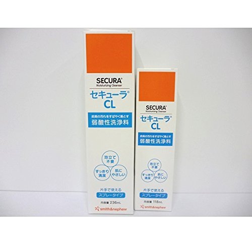 Amazon.co.jp: スミス・アンド・ネフュー 皮膚洗浄剤 59430800 セキューラ CL 弱酸性洗浄料 118ml : 産業・研究開発用品