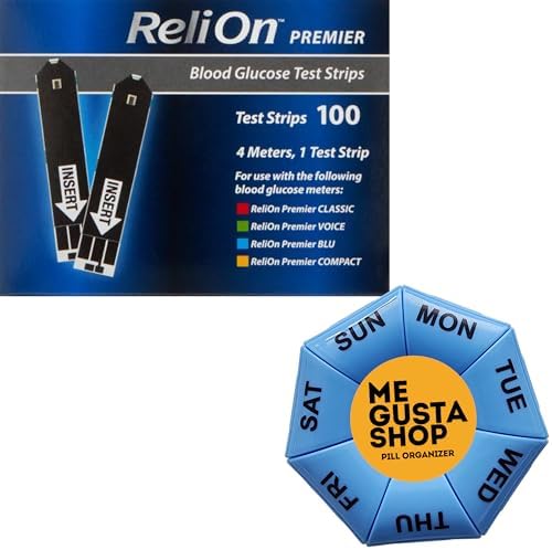 Amazon.com: Relion Premier Test Strips 100 Count, Compatible with Reli ...