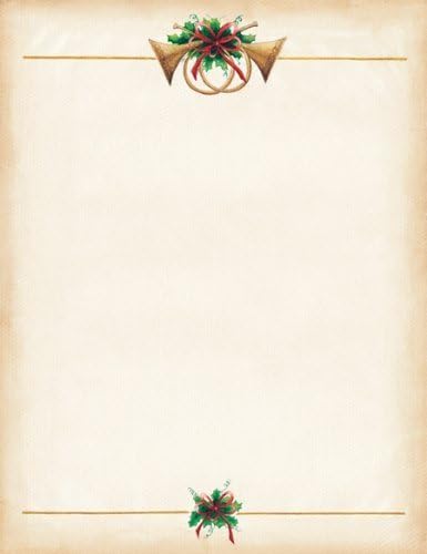Masterpiece Studios 961818 Antique Horns Letterhead - Pack of 100 ...