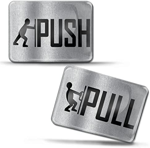 Biomar Labs Pack of 2 Stickers 3D Gel High-Quality Sign Pull Press for ...