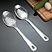 Amazon.com: IOCBYHZ Cooking Spoon Set, 2Pcs 14.7" Stainless Steel Large ...