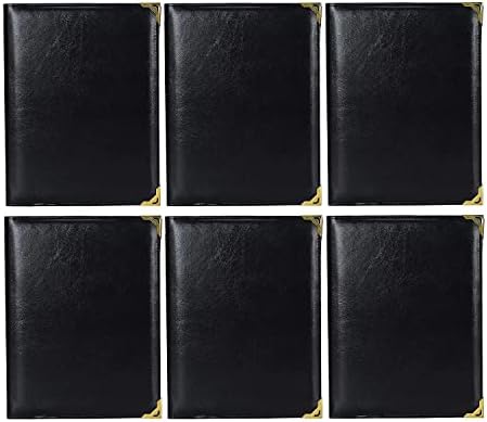 FUTURE X Set of 6 A4 Leather Menu Folders – Check Presenters for Hotels ...