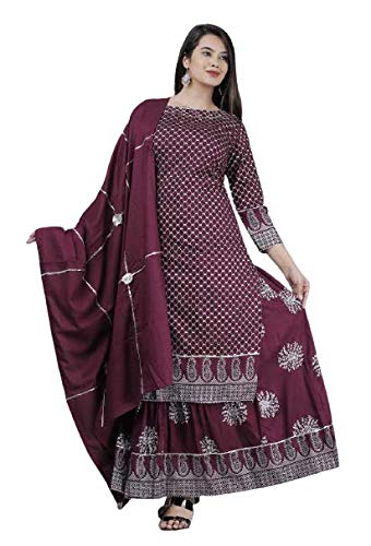 Buy paridhan collection Women's Kurta Skirt Set for Women Kurta Set ...